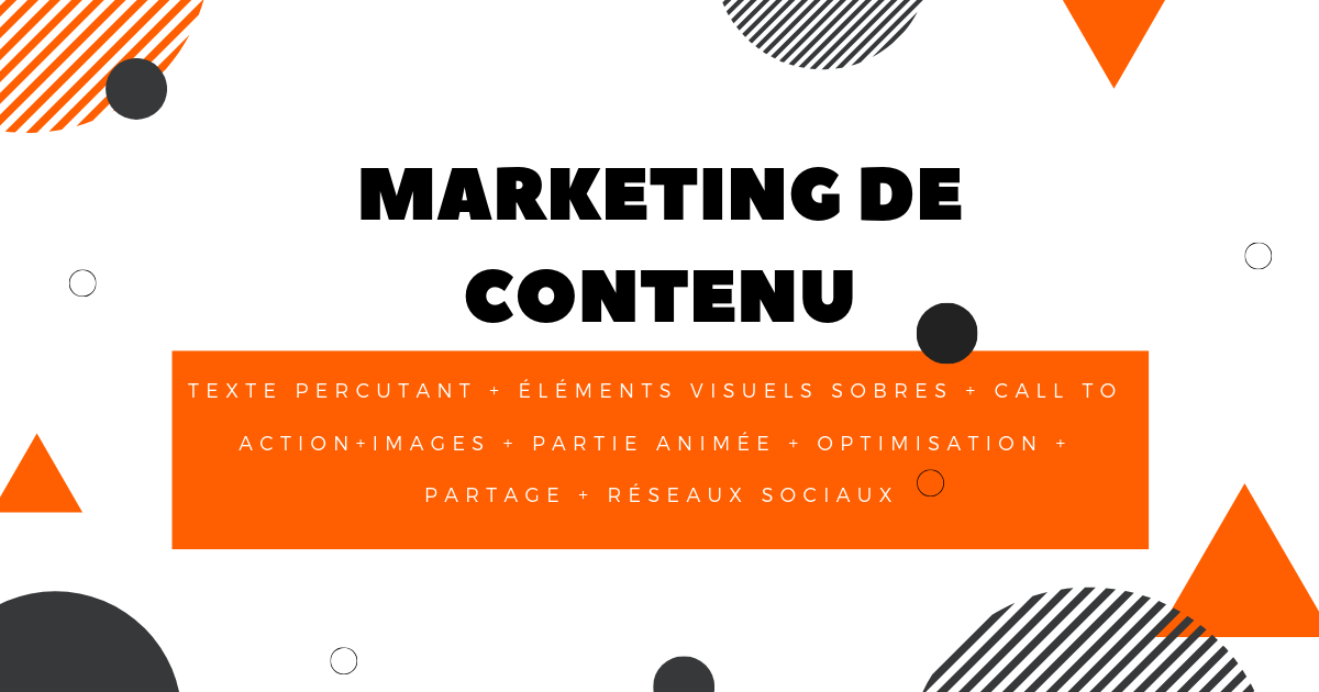 Marketing de contenu → Définition & optimisation par Facem Web