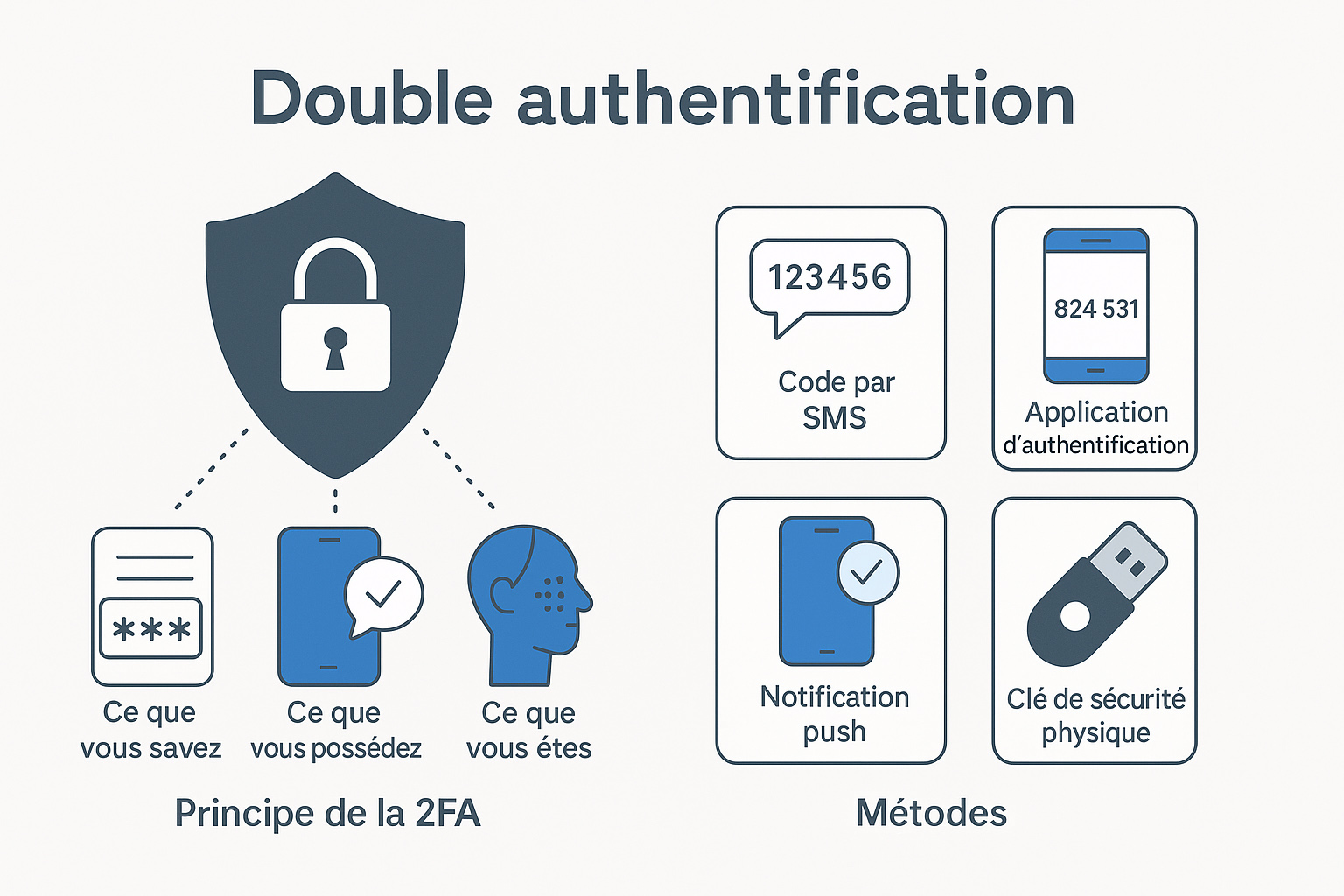2FA → Définition de la double authentification (2 facteurs) | Facem Web