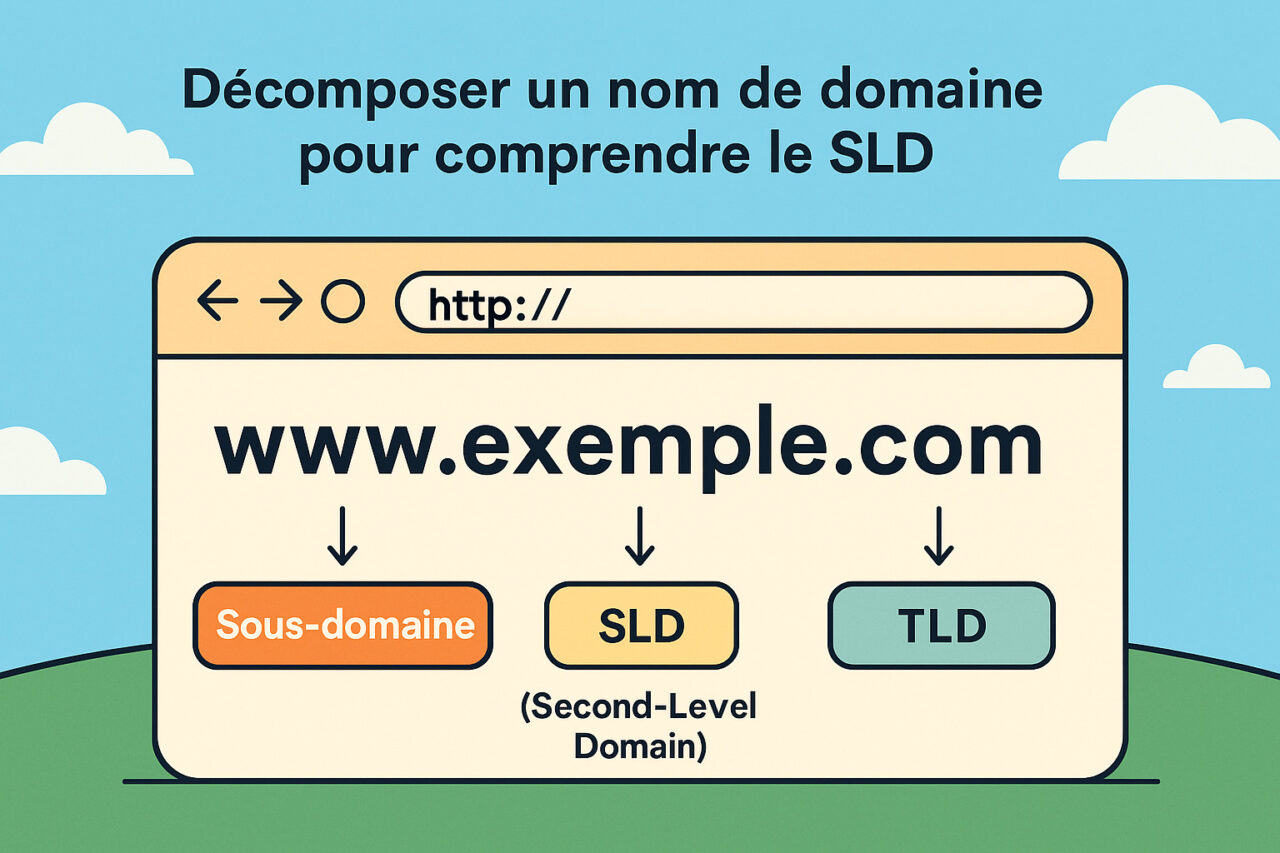 SLD → Définition du nom de domaine de second niveau | Facem Web