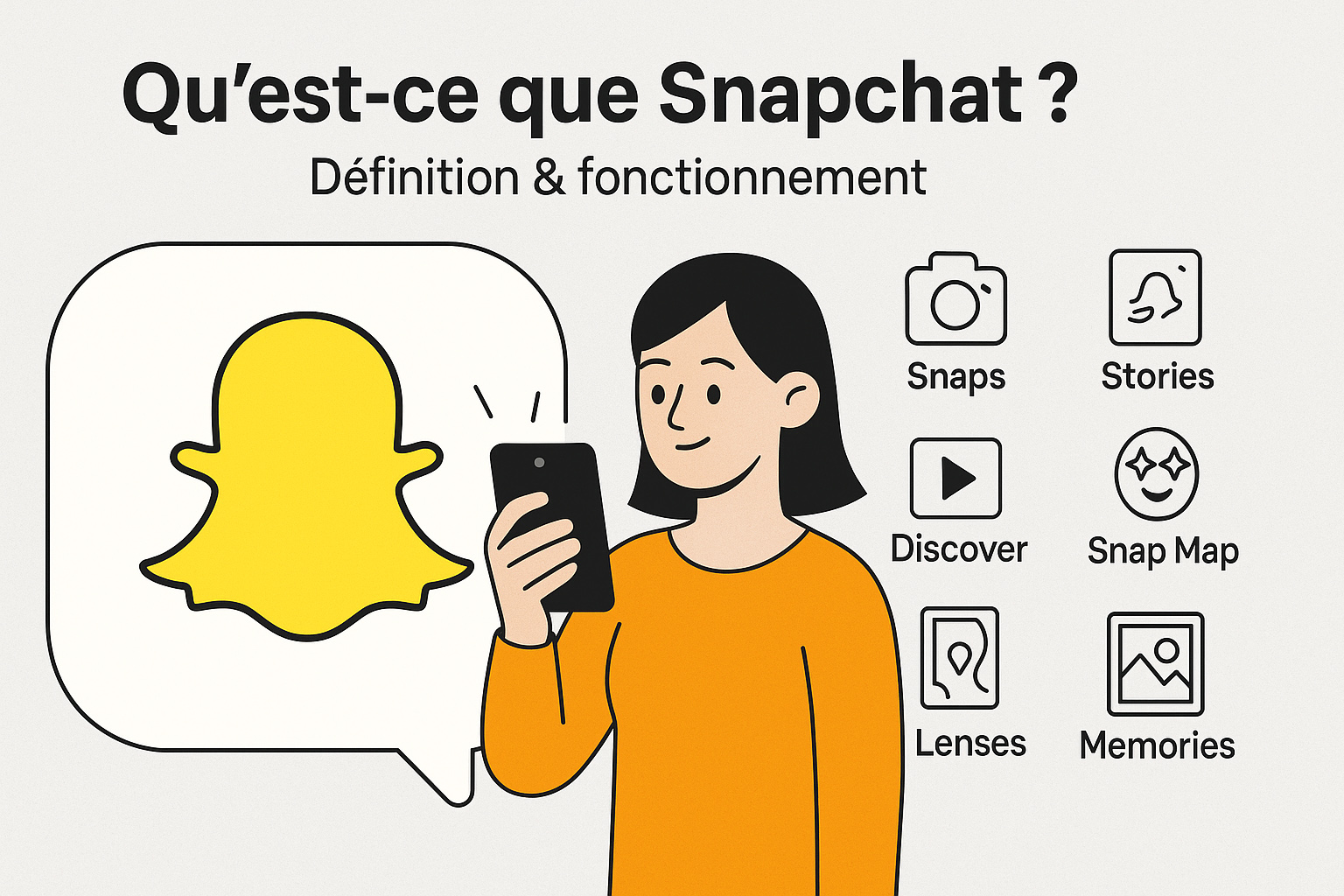 Snapchat → Définition & fonctionnement du réseau social | Facem Web