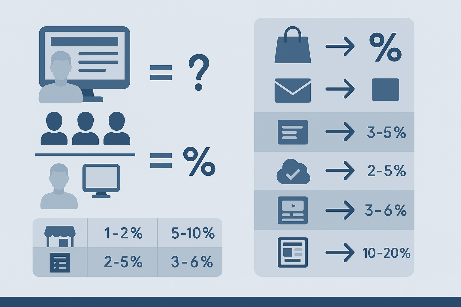 Taux de transformation → Définition & exemples en E-commerce | Facem Web