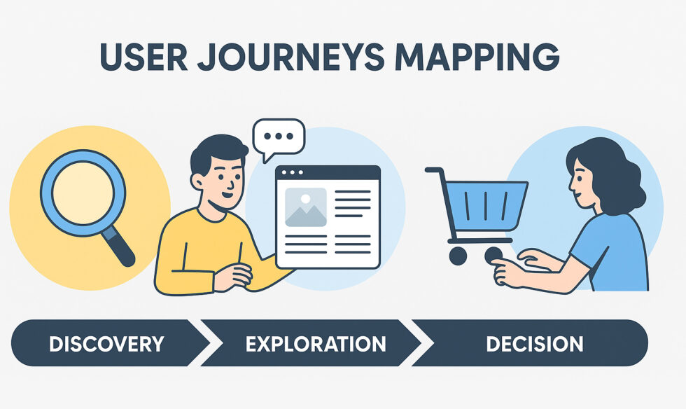 Parcours utilisateur → Définition, principe & exemple | Facem Web