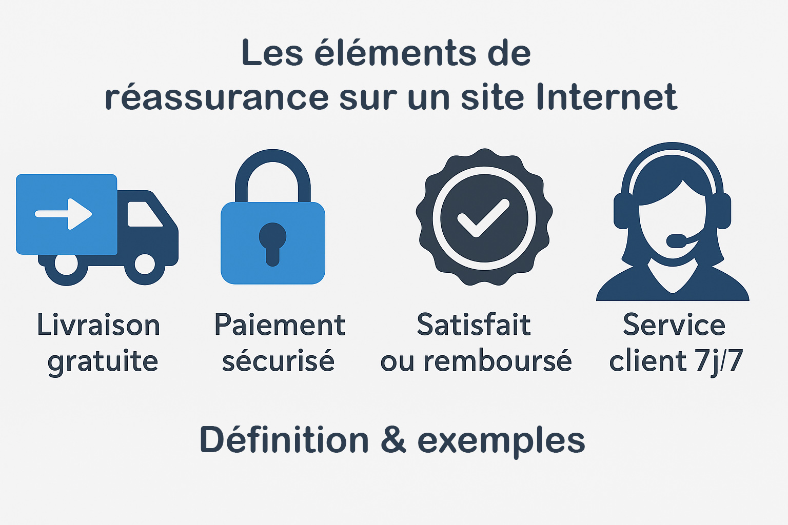 Élément de réassurance sur un site Internet → Définition & exemple ...