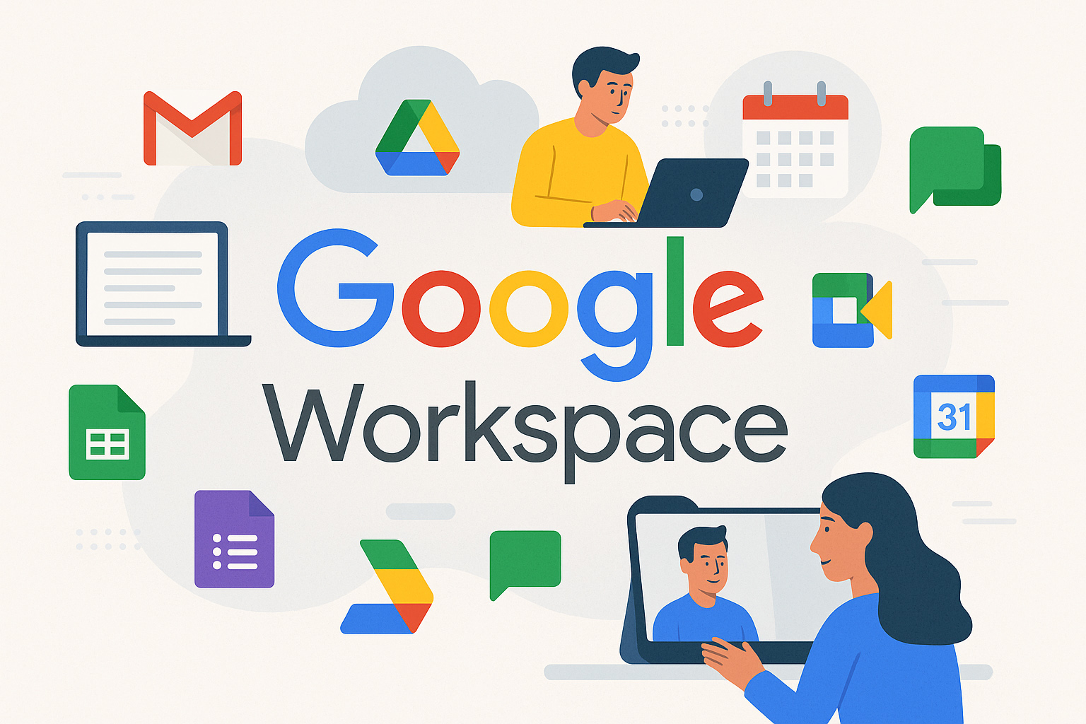 Google Workspace → Définition, fonctionnement, avis & comparatif ...