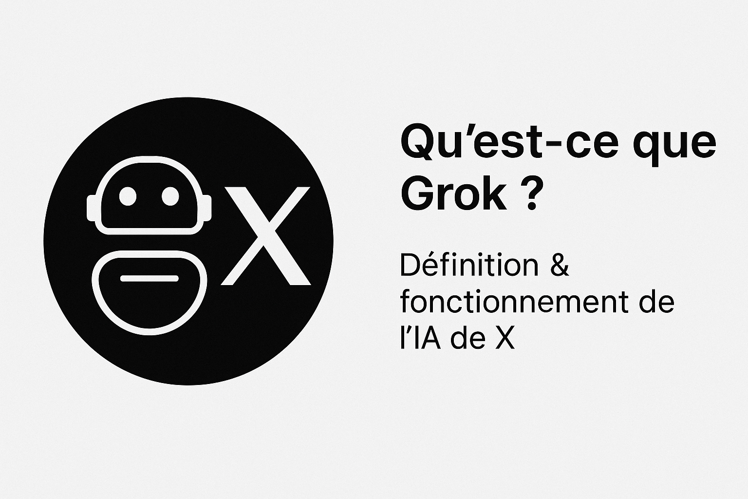 Grok → Définition & fonctionnement de l'IA LLM de X | Facem Web