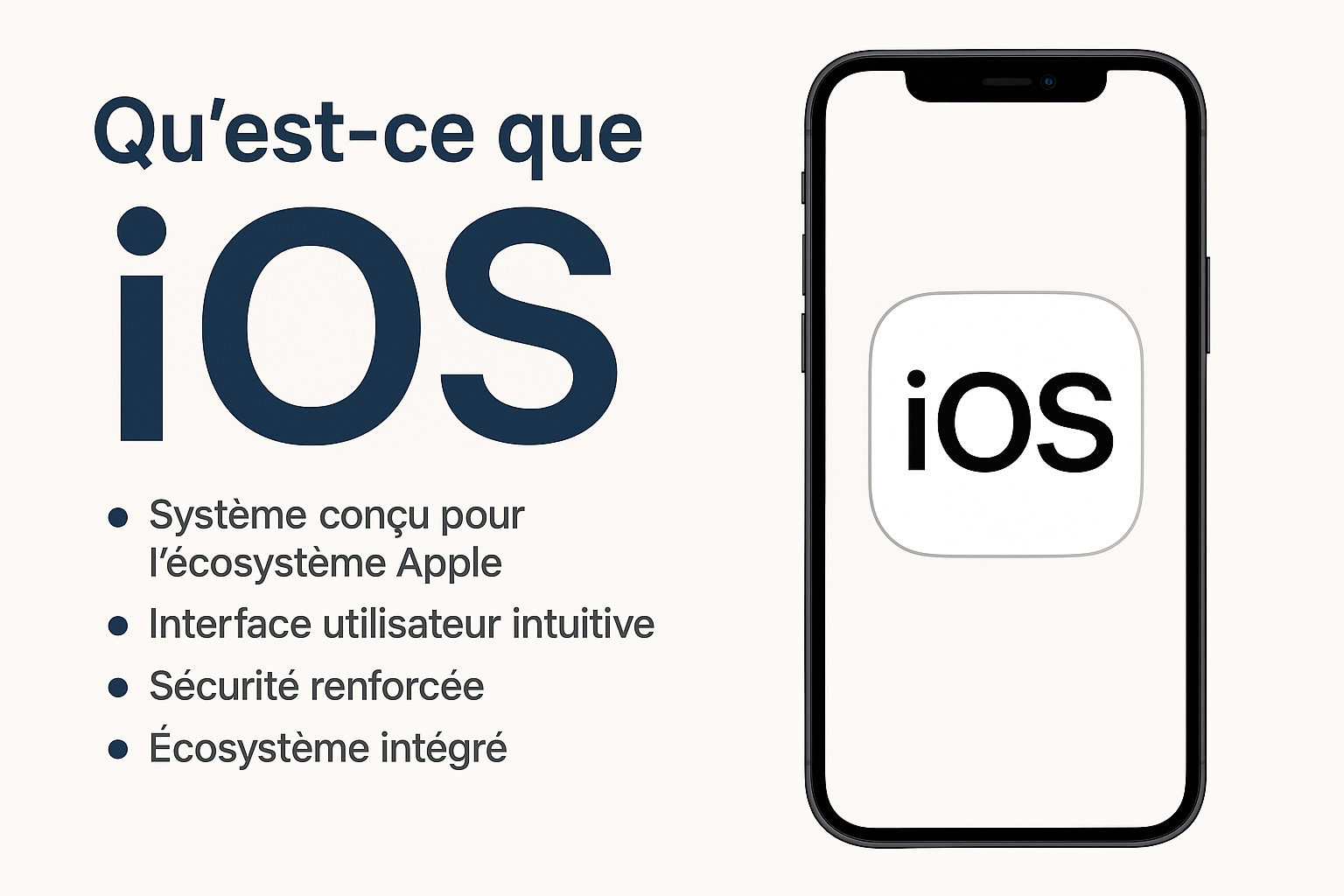 iOS → Définition & fonctionnement du système d'exmploitation mobile ...
