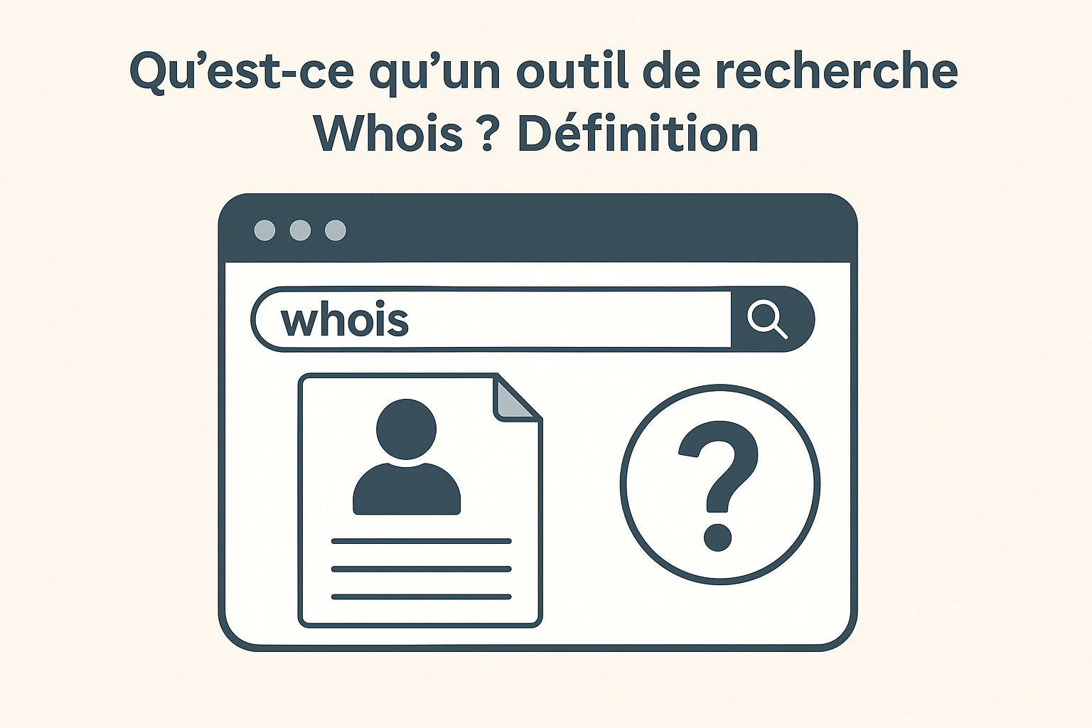 Whois → Définition & usage de l'outil de recherche de domaines | Facem Web