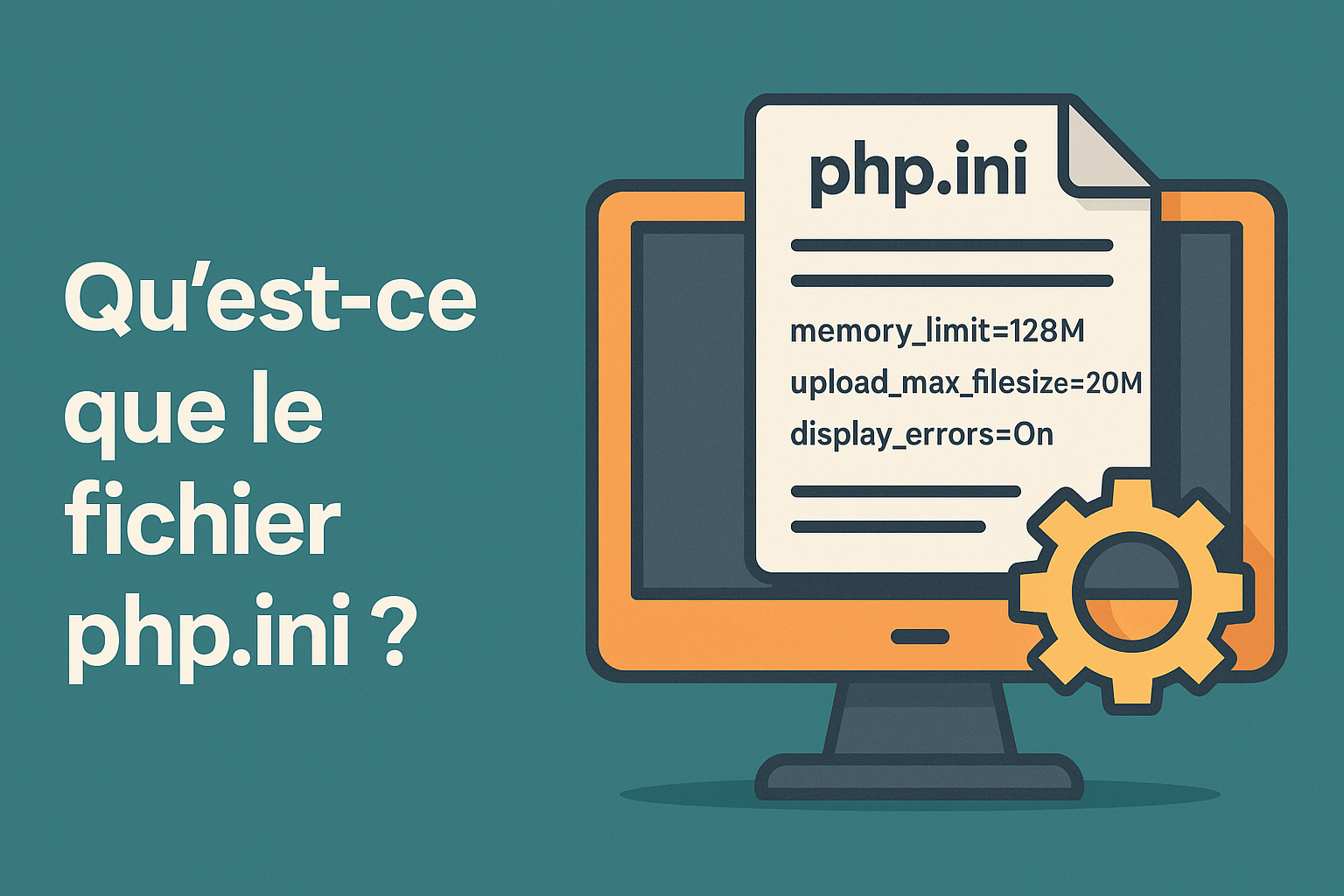 Fichier php.ini → Définition, fonctionnement & exemples | Facem Web