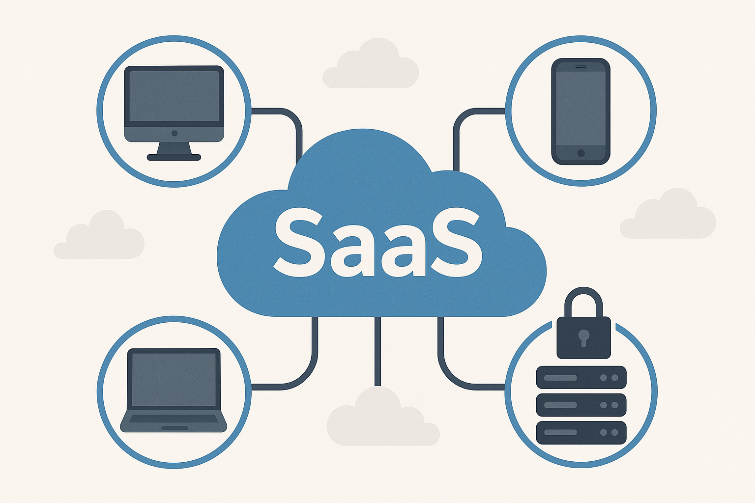 SaaS → Définition, fonctionnement & exemples | Facem Web