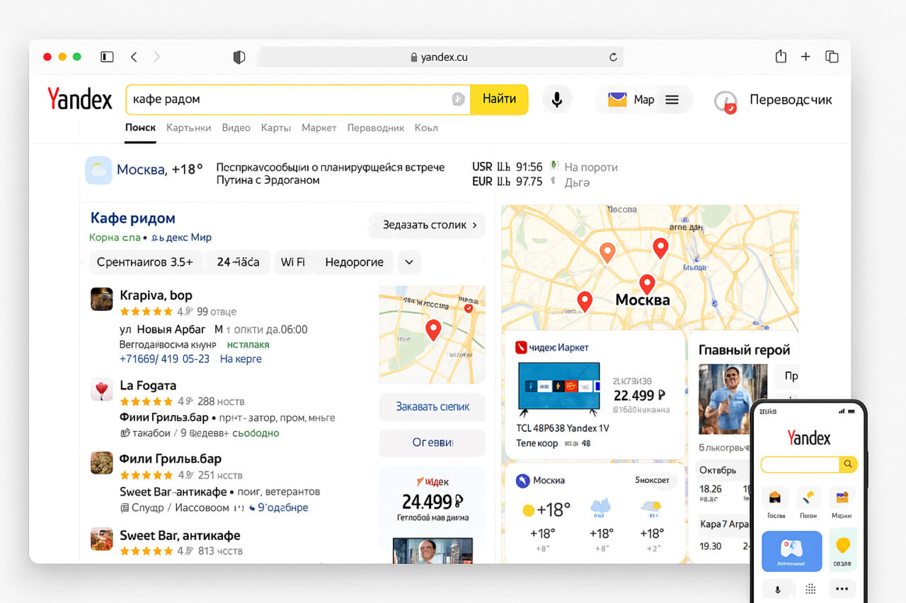 Yandex → Définition & fonctionnement du moteur de recherche, SEO ...