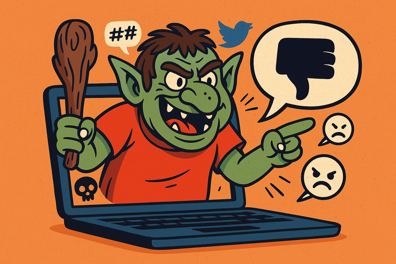 Troll → Définition du trolling sur les réseaux sociaux | Facem Web