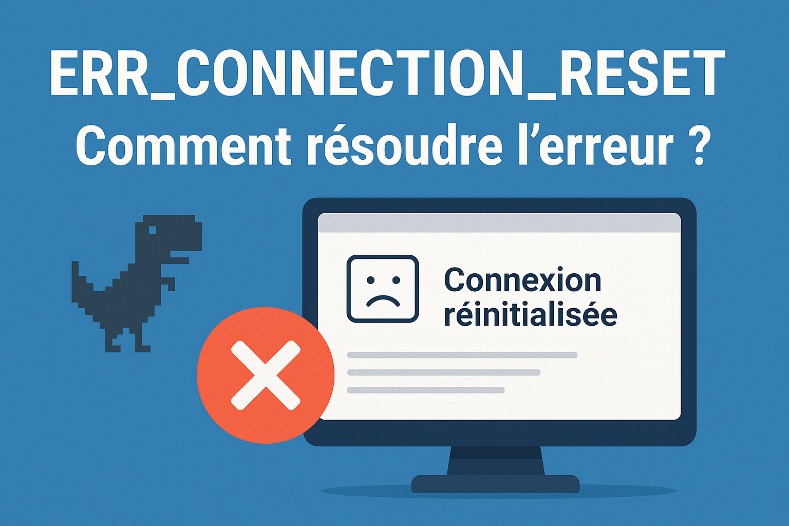 ERR_CONNECTION_RESET → Comment résoudre l'erreur ? | Facem Web