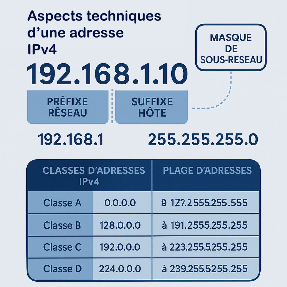 Adresse IPv4 → Définition, fonctionnement & SEO | Facem Web