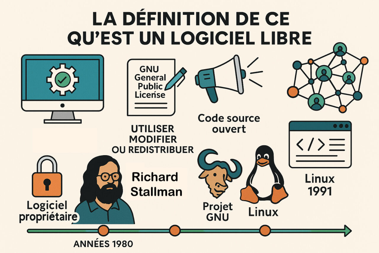 Logiciel libre → Définition, principes & exemples | Facem Web