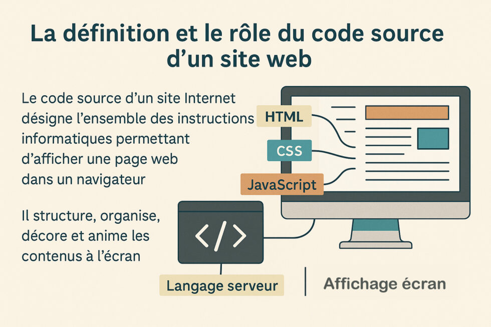 Code source site Internet → C'est quoi ? Comment l'afficher et le voir ...