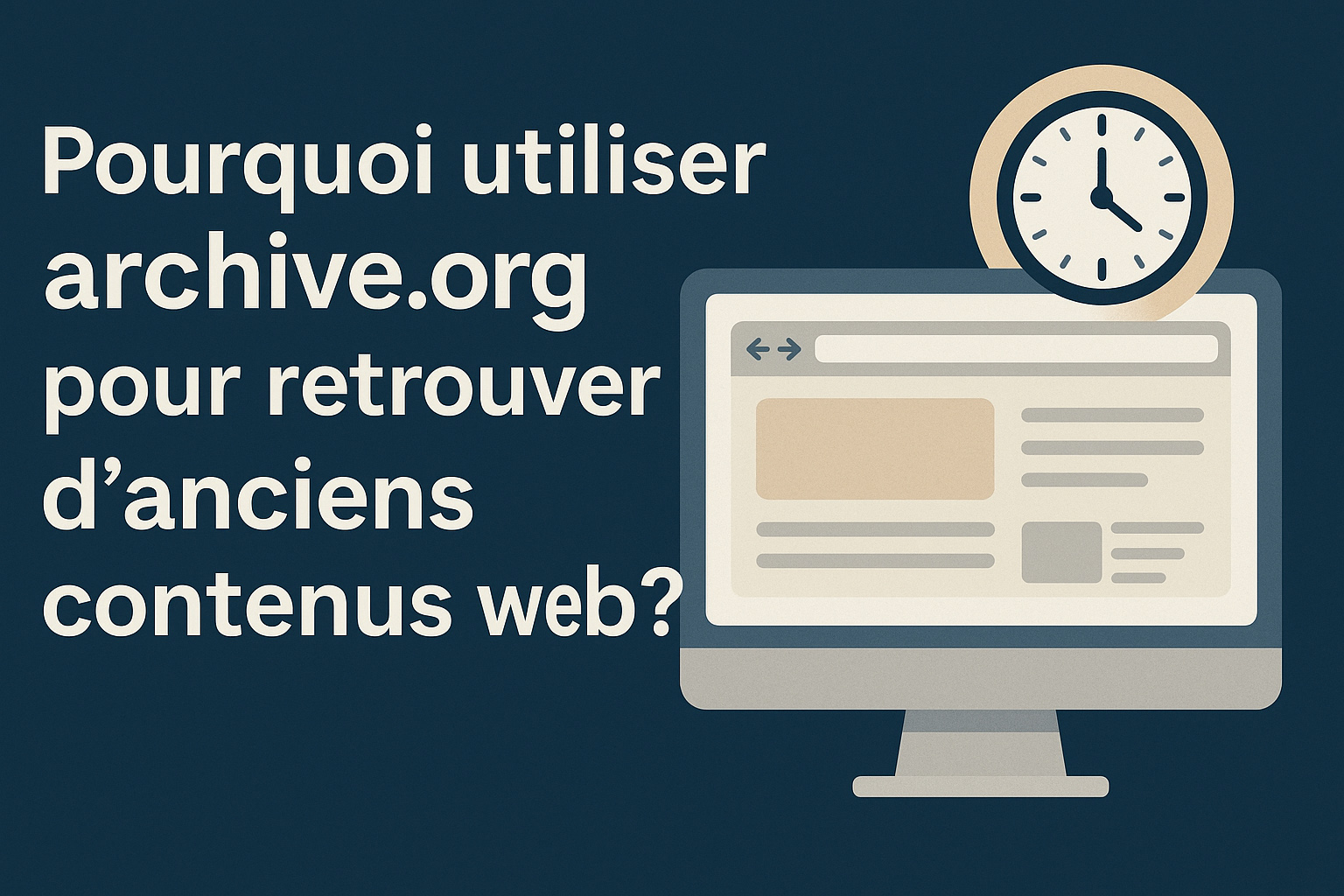 Archive.org → Explication du Wayback machine & intérêt pour retrouver le contenu Web | Facem Web