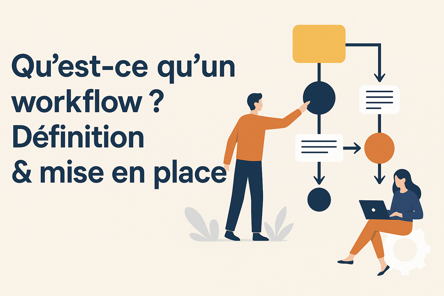 Workflow → Définition & &tapes de mise en place | Facem Web