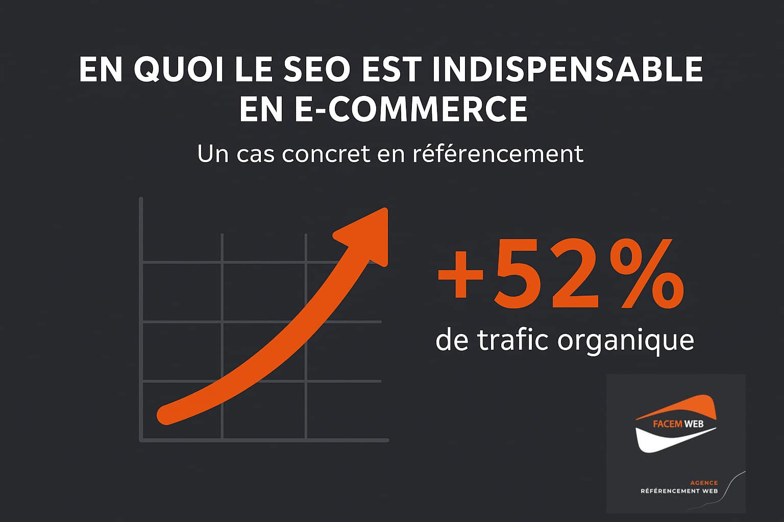E-commerce & SEO → Cas concret de l'importance du référencement | Facem Web