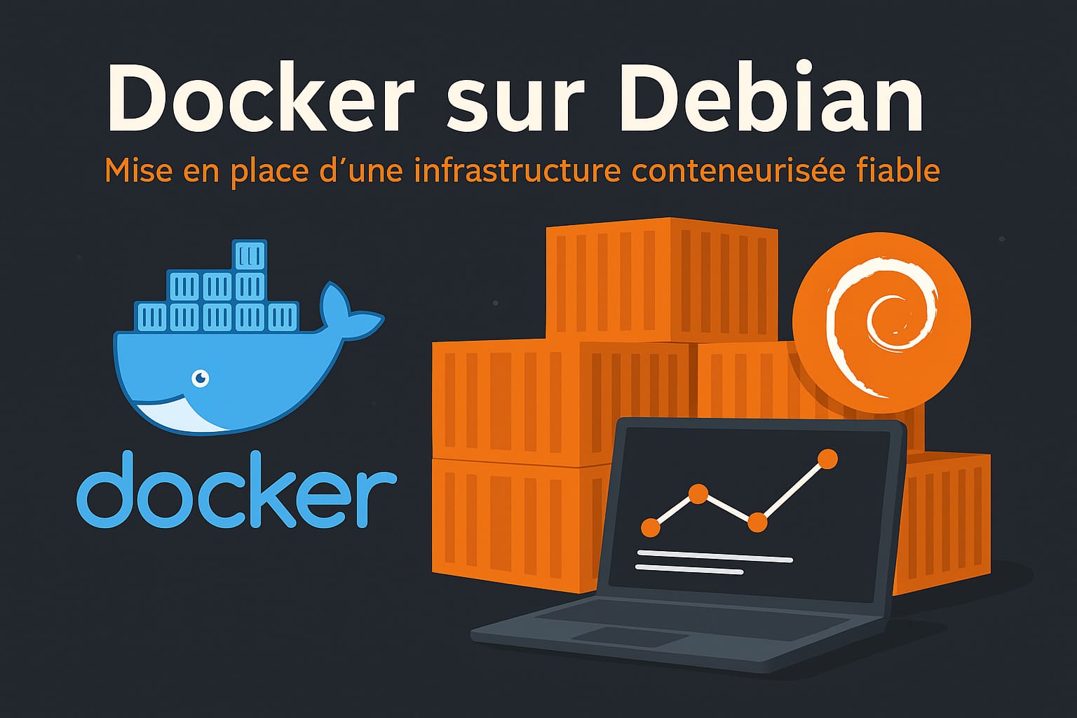 Docker sur Debian → Installer une infrastructure conteneurisée fiable ...