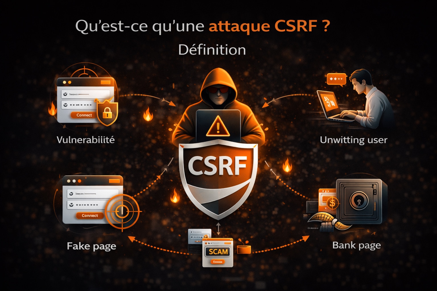 Attaque CSRF → Définition, fonctionnement & sécurisation | Facem Web