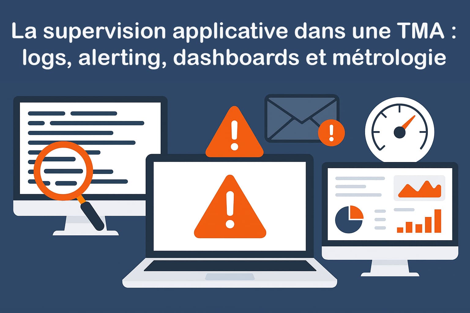 Supervision applicative TMA → logs, alerting, dashboards et métrologie | Facem Web