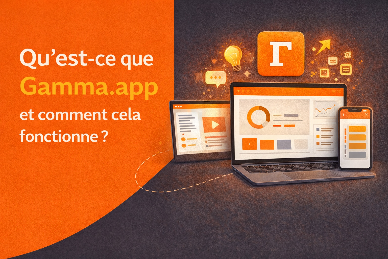 Gamma.app → Fonctionnement de l'outil basé sur IA générative | Facem Web