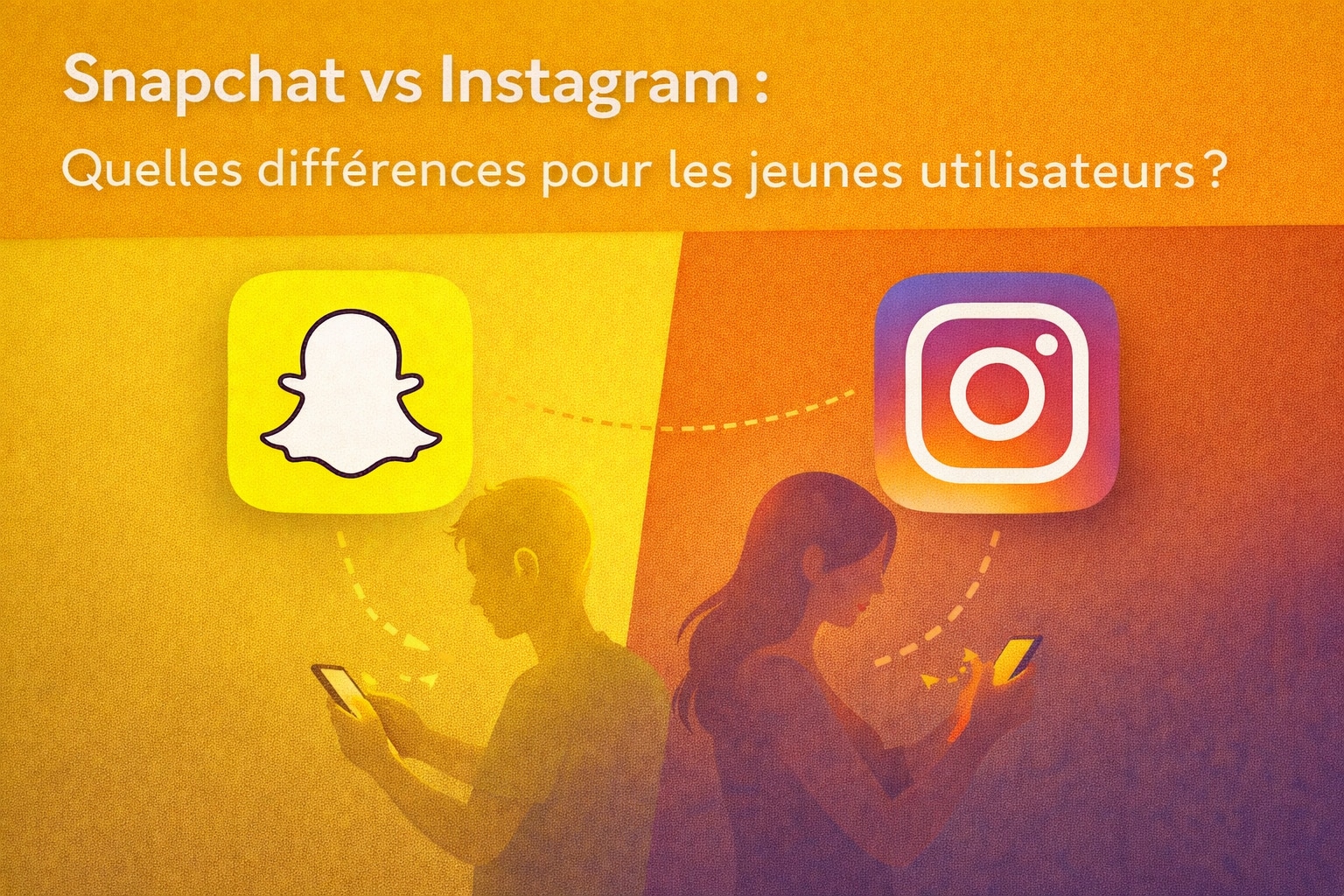 Snapchat ou Instagram chez les jeunes → Comparatif des réseaux sociaux ...
